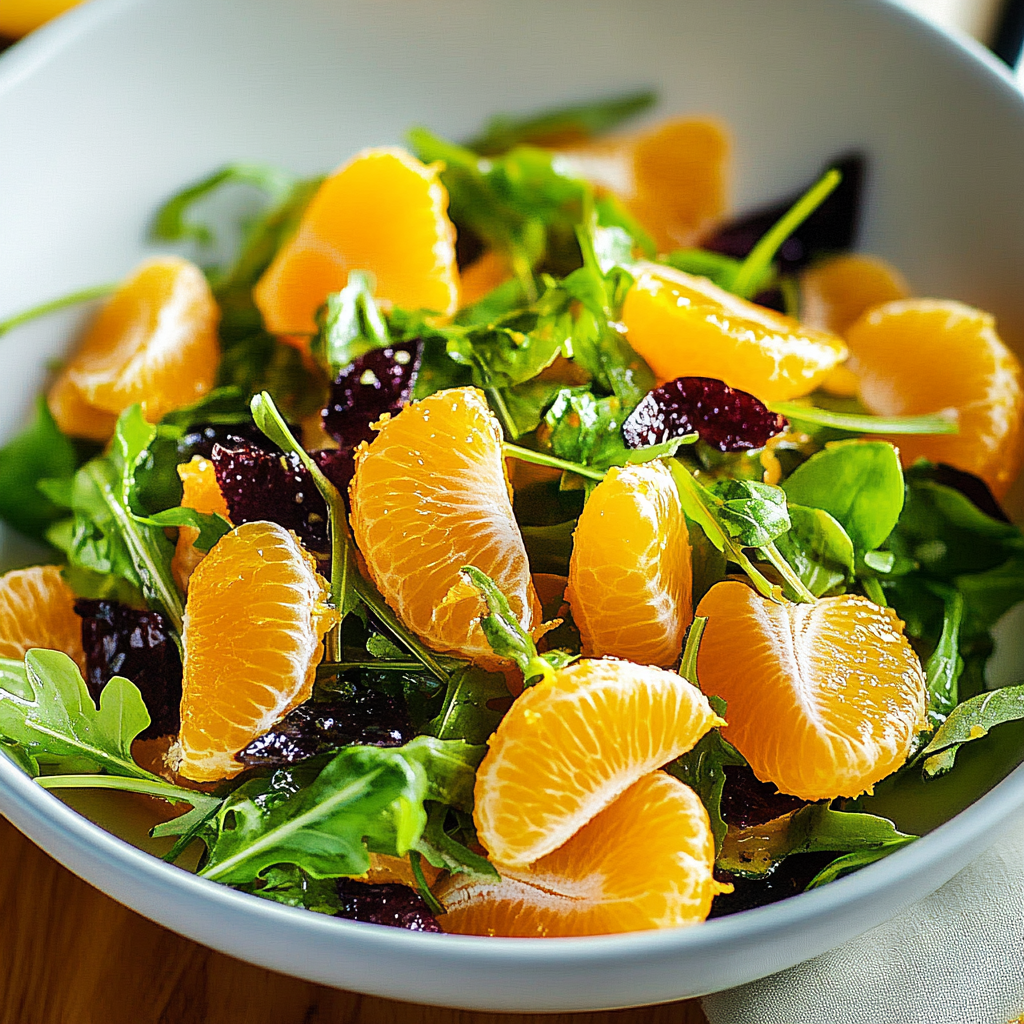 Refreshing Mandarin Orange Salad
