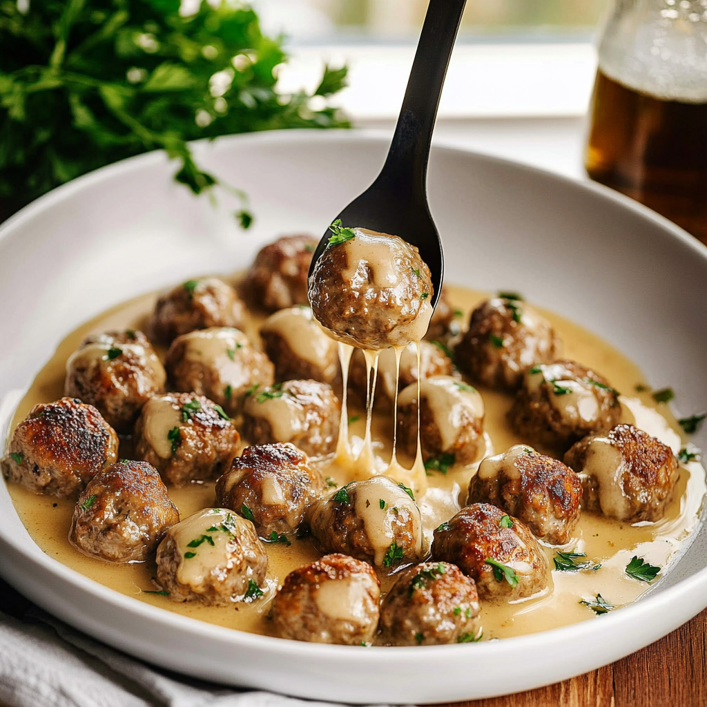 Swedish Meatballs with Frozen Meatballs