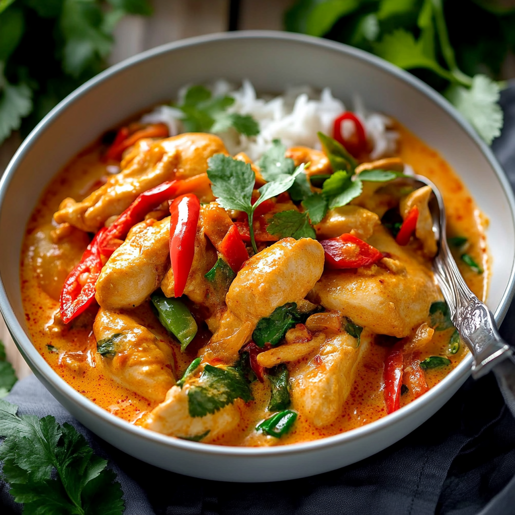 Thai Red Curry Chicken
